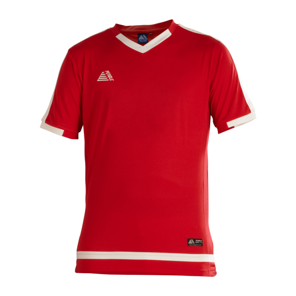 Rio Red/White - Fitted Football Shirt | Pendle Sportswear