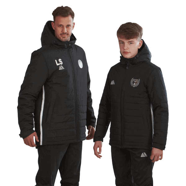 Vulcan Thermal Jacket Navy/White - Football Kit - Pendle Sportswear