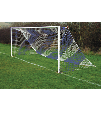 Blue Striped Goal Nets | Football Nets | Pendle Sportswear