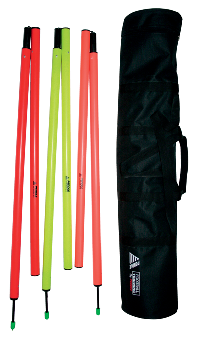 12 Slalom Poles With Bag | Pendle Sportswear